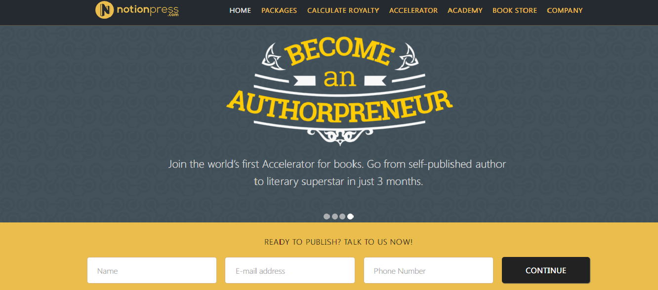 Chennai based Startup Notion Press Raises 1 Million From HNIs TechStory