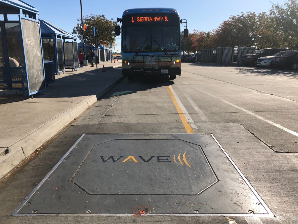 Tesla Semi with wireless charging with WAVE charging solutions - TechStory