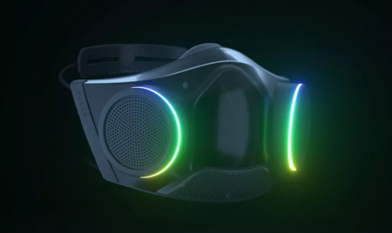 Razer just unveiled its Zephyr RGB face mask officially! - TechStory