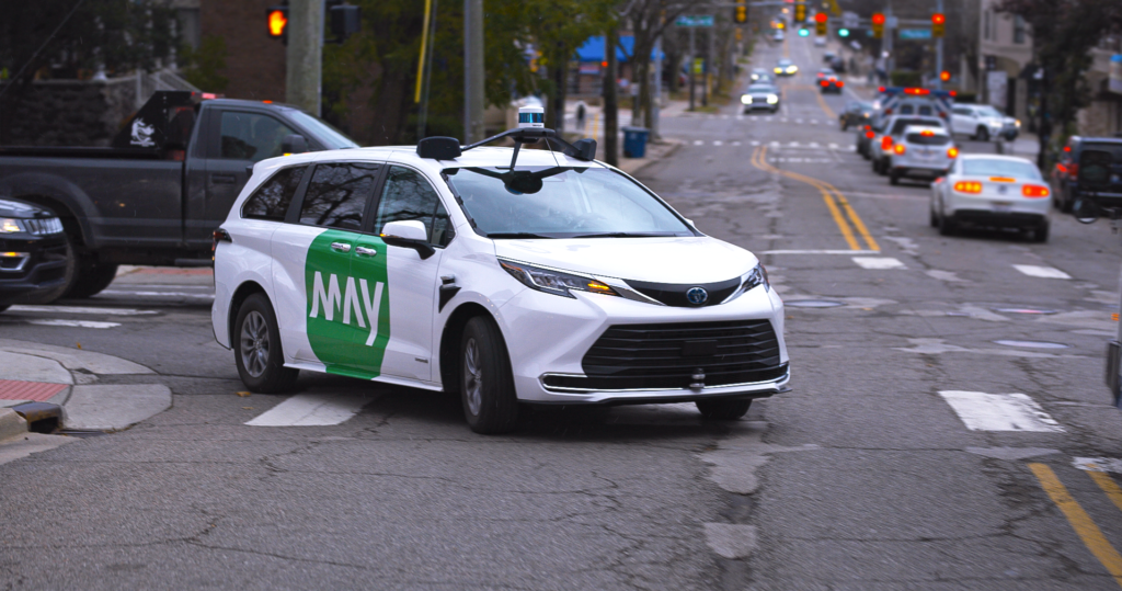 Autonomous technology company May Mobility gets funding from insurance ...