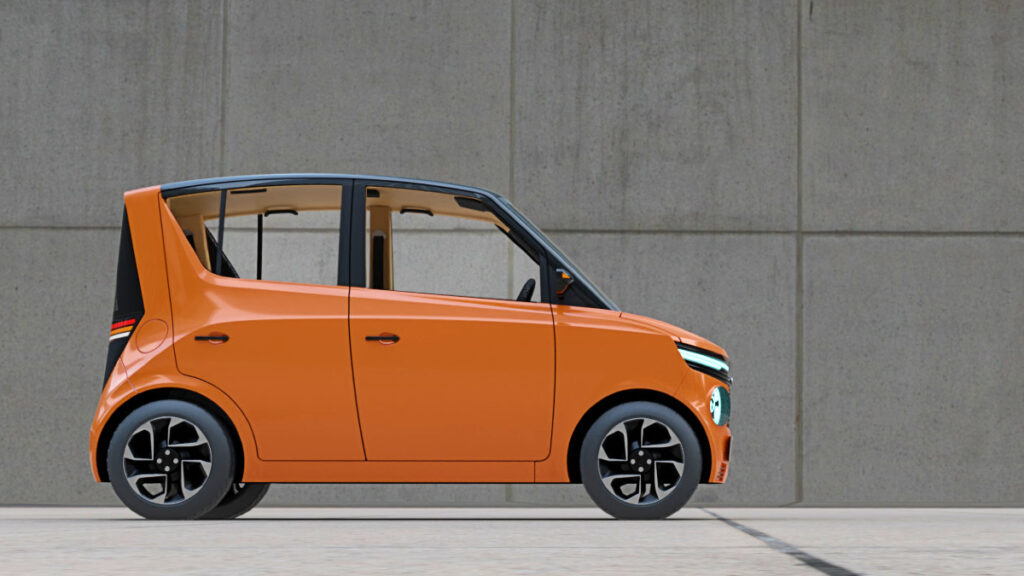 India's PMV electric introduced its first EV, a two seater Micro-car ...