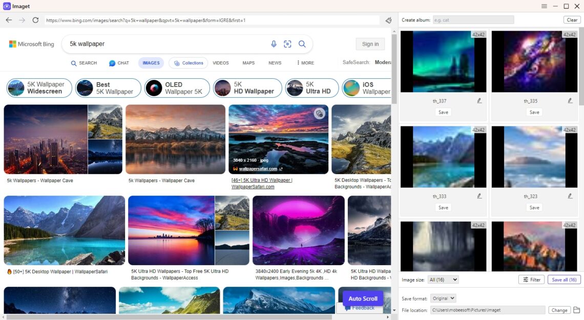 How to bulk download Bing images at once with Imaget? - TechStory