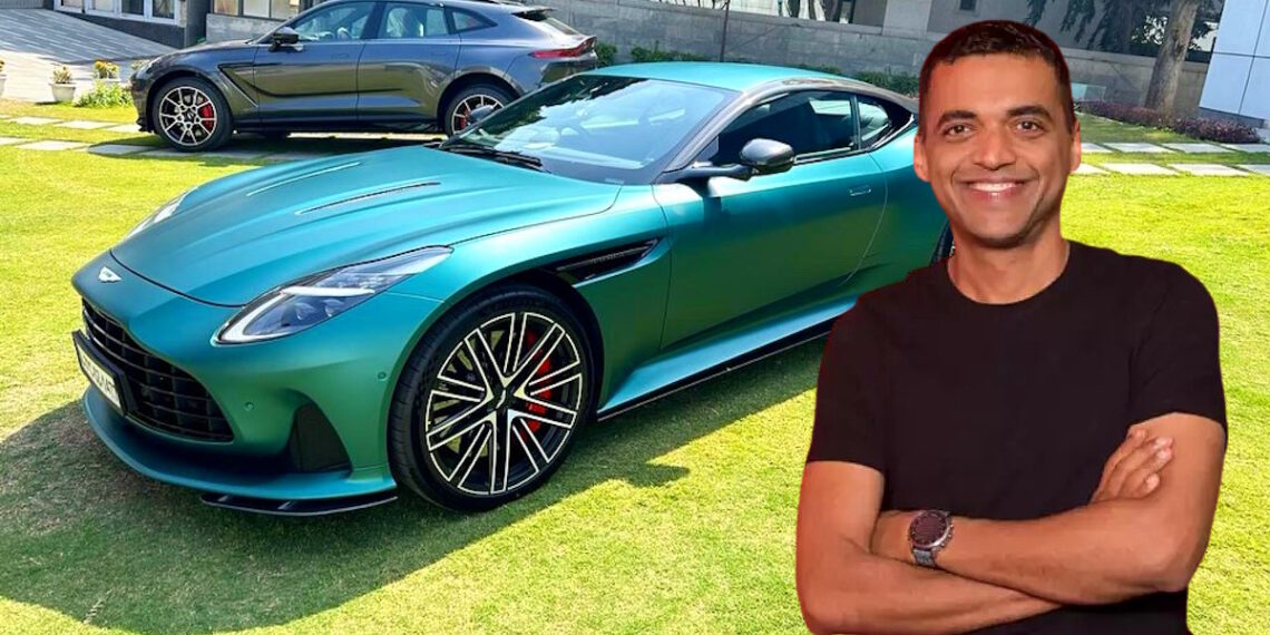Zomato CEO Deepinder Goyal's Latest Ride: The Aston Martin DB12 - TechStory