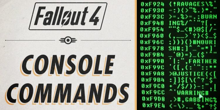 How To Use Console Commands In Fallout 4 Techstory