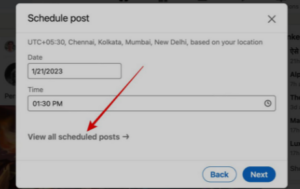 How to See Scheduled Posts on LinkedIn - TechStory